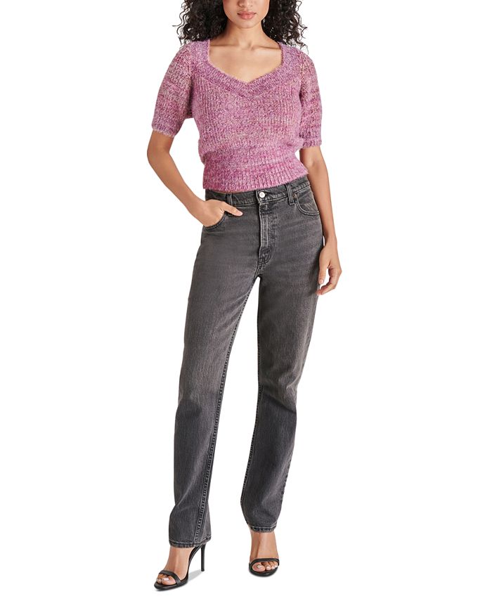 Steve Madden Women's Stephanie V-Neck Sweater - Macy's