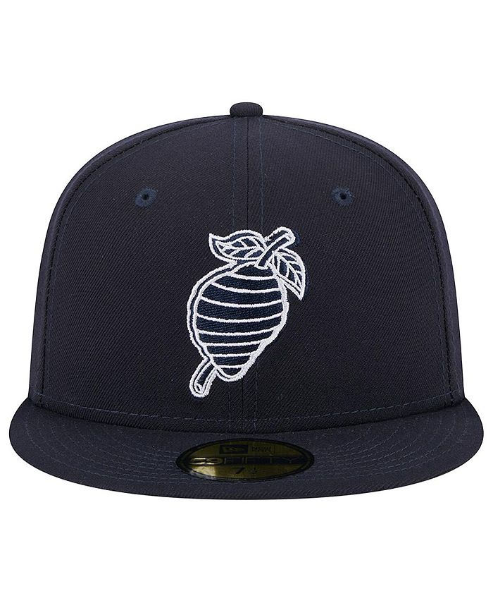 New Era Men's Navy Charlotte Knights Theme Nights Black Hornets 59FIFTY ...