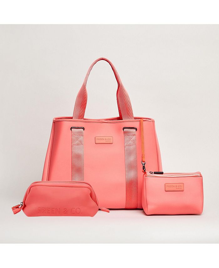 PREEN & CO Tote & Makeup Case Set - Macy's