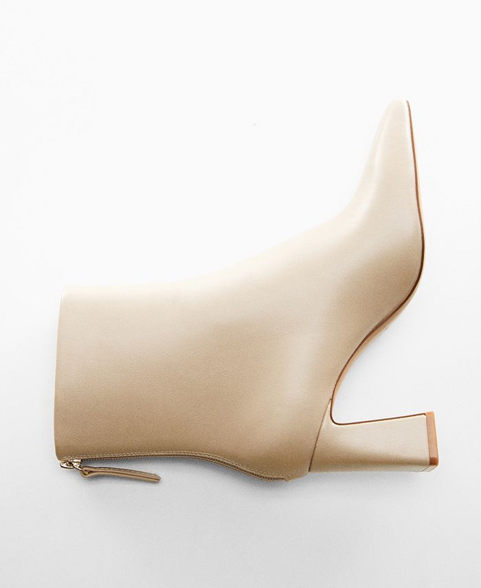 MANGO Women's Zipper Fastening Bootie - Macy's