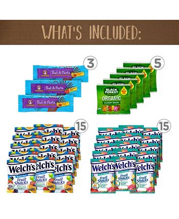 SnackBoxPros Assorted Fruit Snack & Gummy Bear Variety Box - Macy's