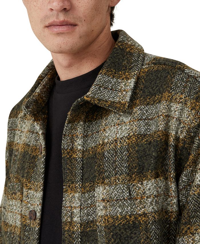 COTTON ON Men's Heavy Oversize Fit Overshirt - Macy's