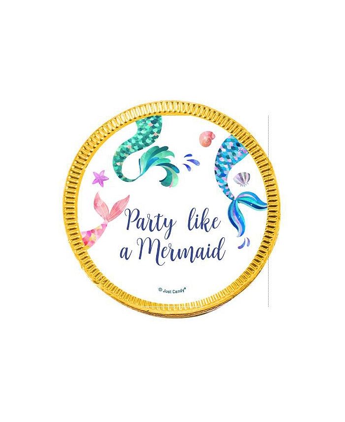 Just Candy 84 Pcs Mermaid Tails Kid's Birthday Candy Party Favors ...