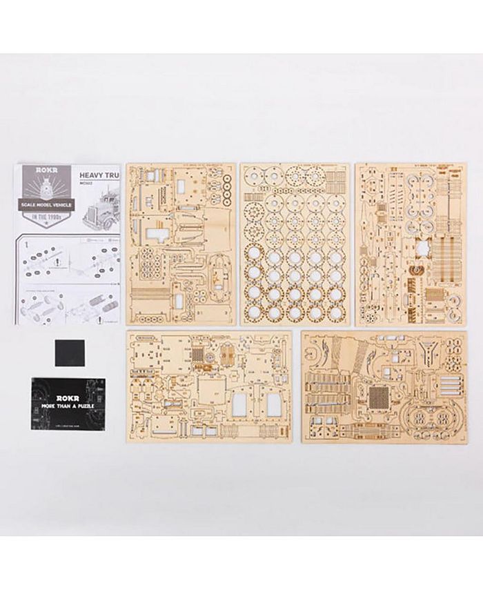 Flash Popup DIY 3D Wood Puzzle - Big Rig - 286pcs - Macy's