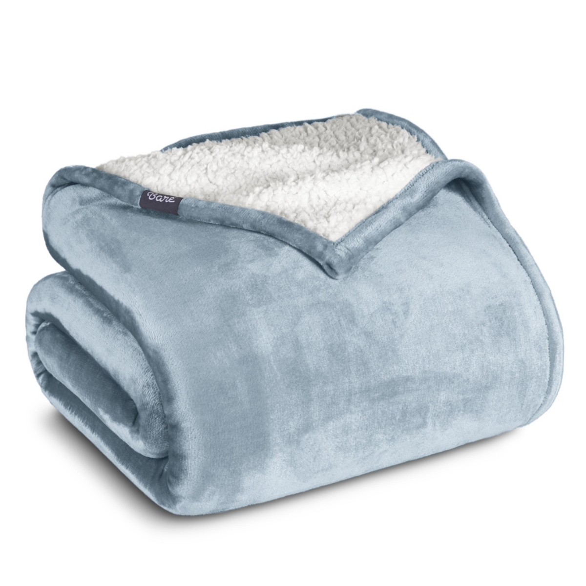 Click here for Bare Home Fleece Sherpa Blanket  Twin/Twin Xl - Li... prices