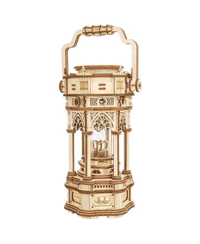 Flash Popup DIY 3D Wood Puzzle Music Box: Victorian Lantern - 210 ...