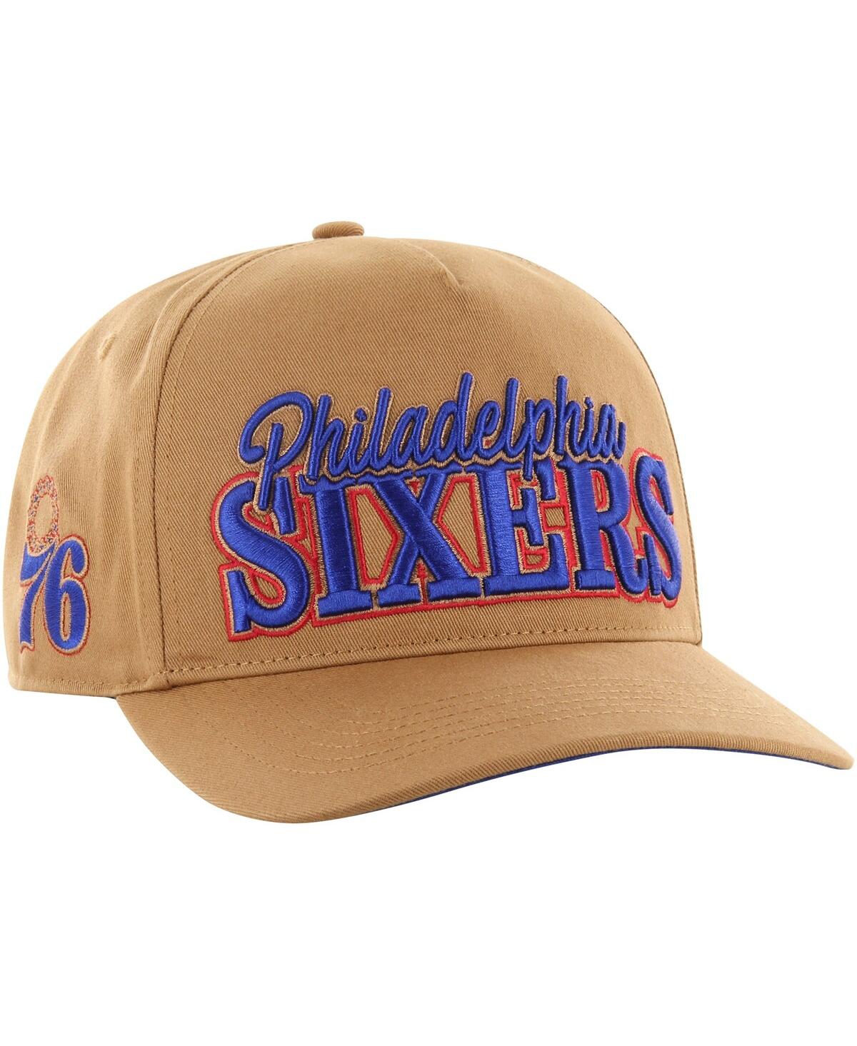 Click here for Mens 47 Brand Tan Philadelphia 76ers Barnes Hitch... prices
