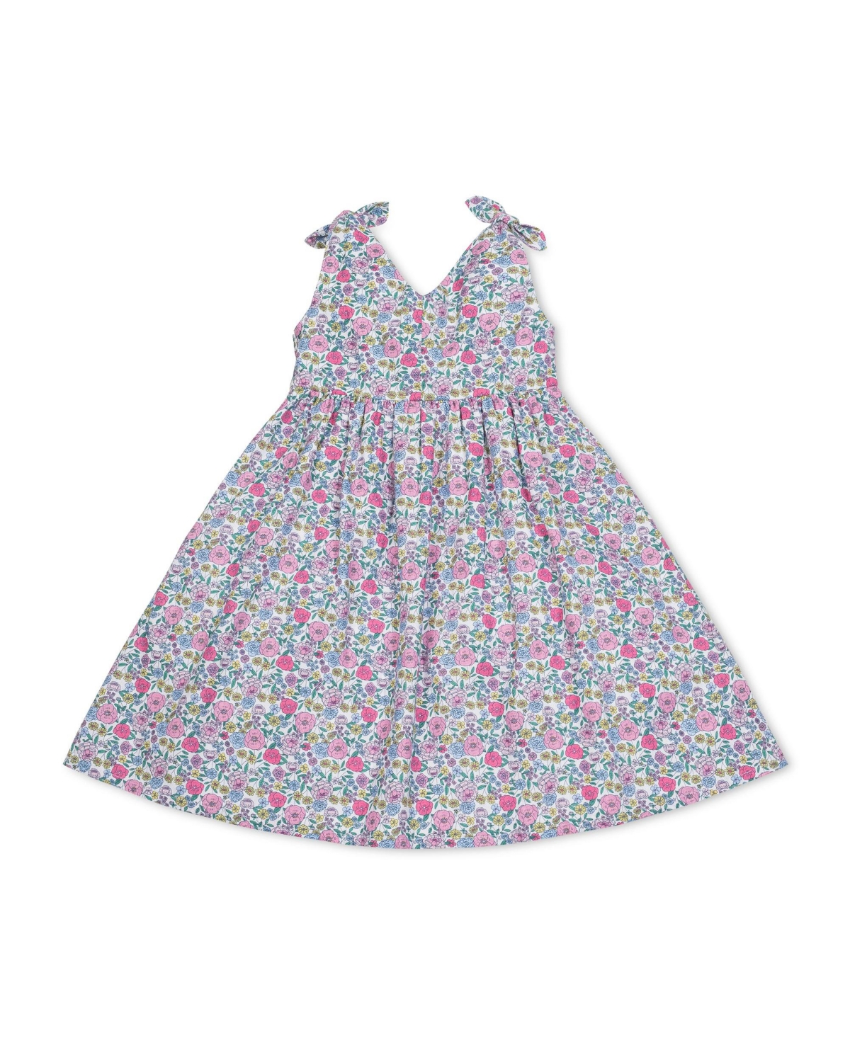 Click here for Hope & Henry Girls Sleeveless Bow Shoulder Swing D... prices