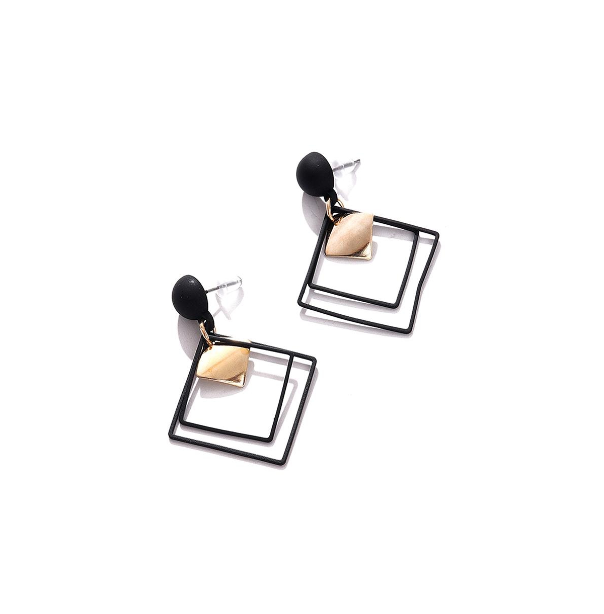 Click here for Sohi Womens Pink Embellished Flower Stud Earrings... prices