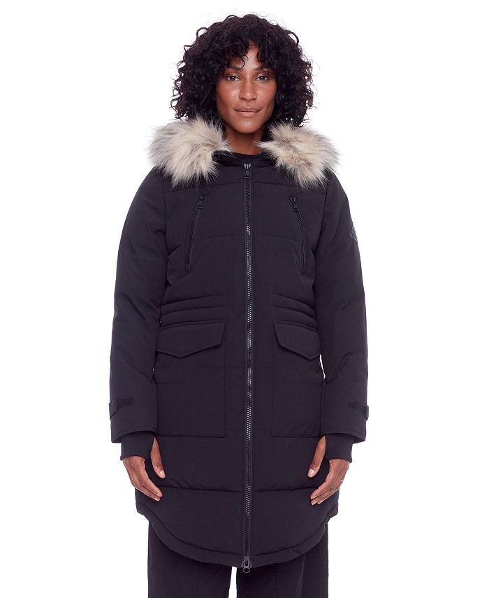 Alpine North Women's Ukon | Drawstring Winter Parka - Macy's