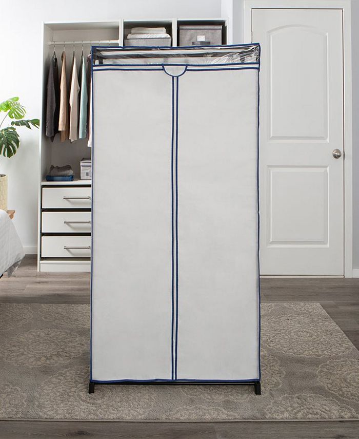 Simplify 36" Wide Portable Closet in Black - Macy's