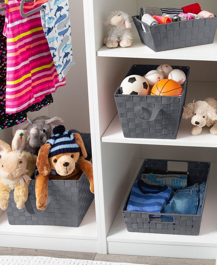 Simplify 2 Pack Storage Shelf Tote - Macy's