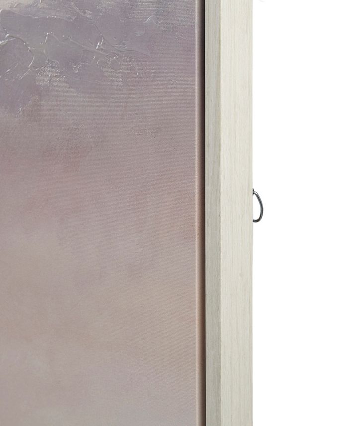 Madison Park Moody Coast Hand Embellished Landscape Framed Canvas Wall ...