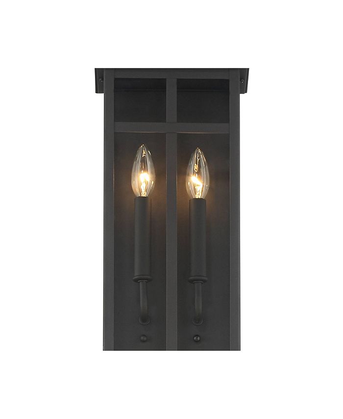 Possini Euro Design Metrix 30" High Farmhouse Rustic Modern Rectangular ...