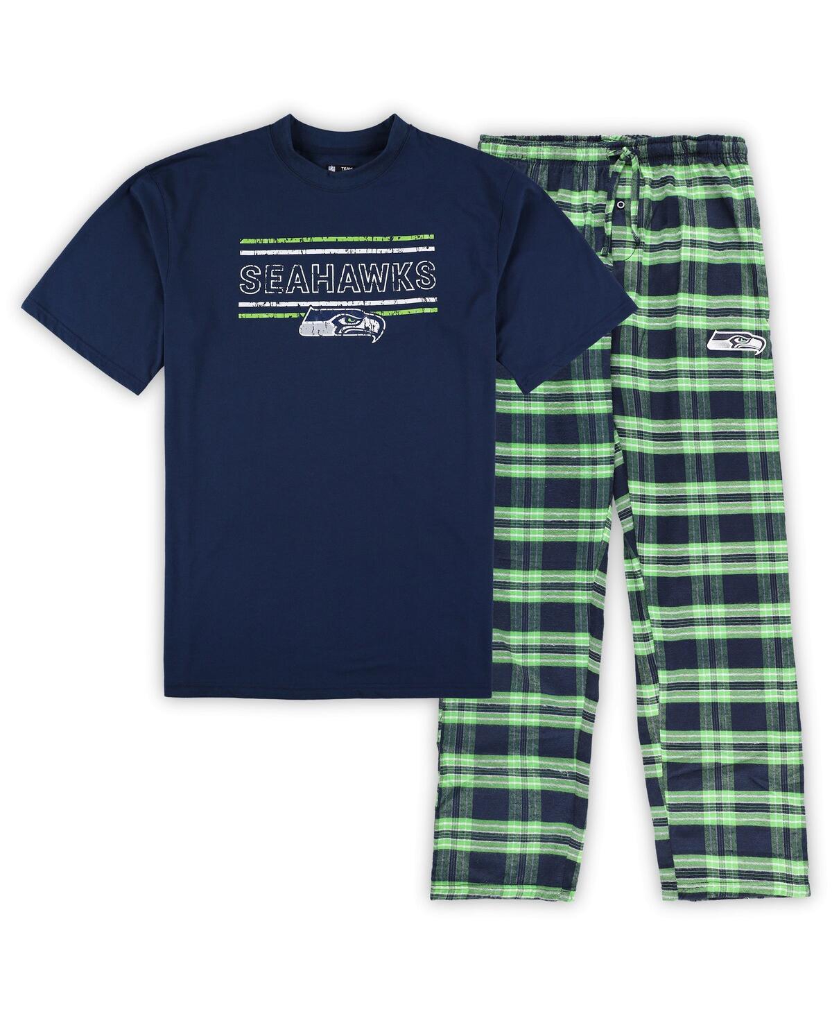 Click here for Mens Concepts Sport College Navy  Neon Green Seatt... prices