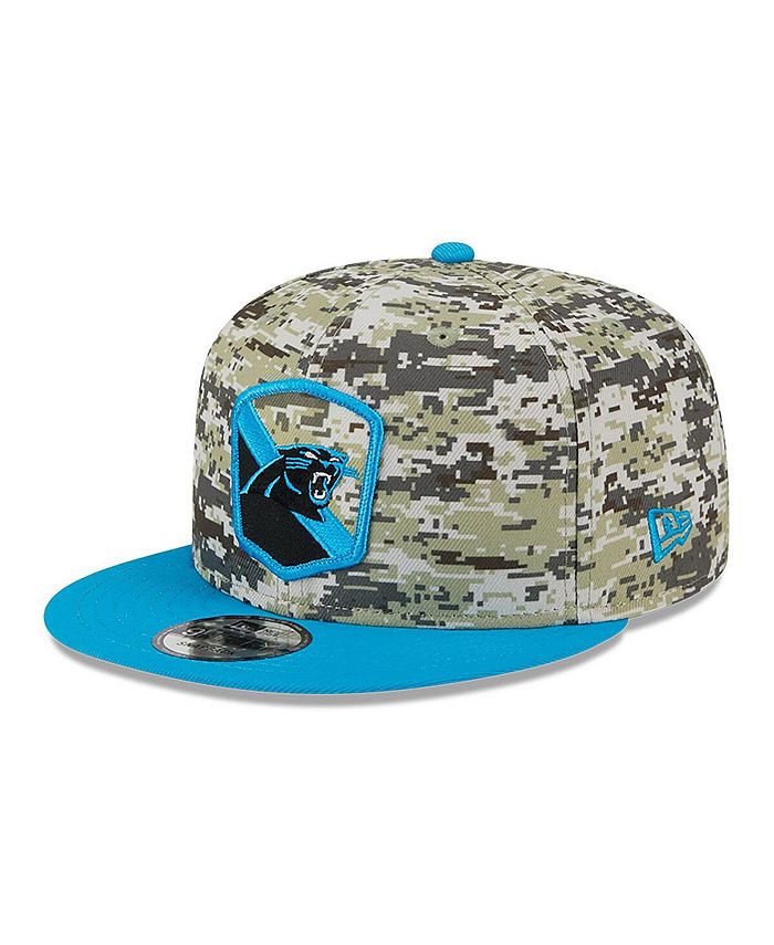 New Era Men's Camo, Blue Carolina Panthers 2023 Salute To Service ...