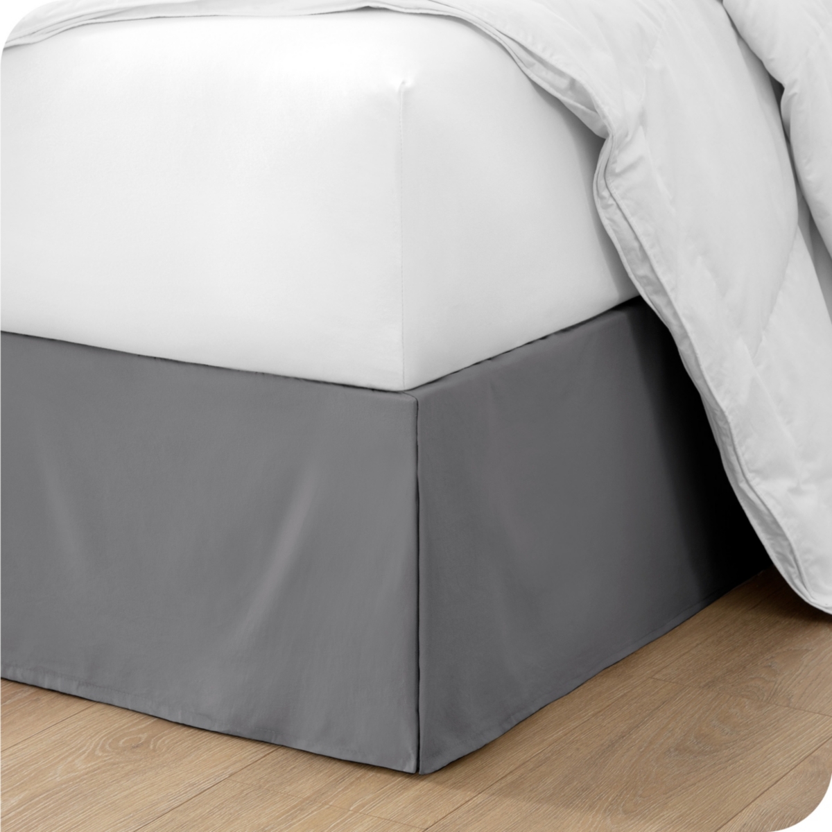 Click here for Bare Home Tailored 15 Pleated Bed skirt Queen - Gr... prices
