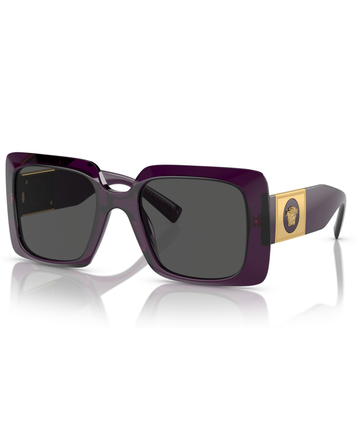 Click here for Versace Womens Sunglasses VE4405 - Transparent Pur... prices