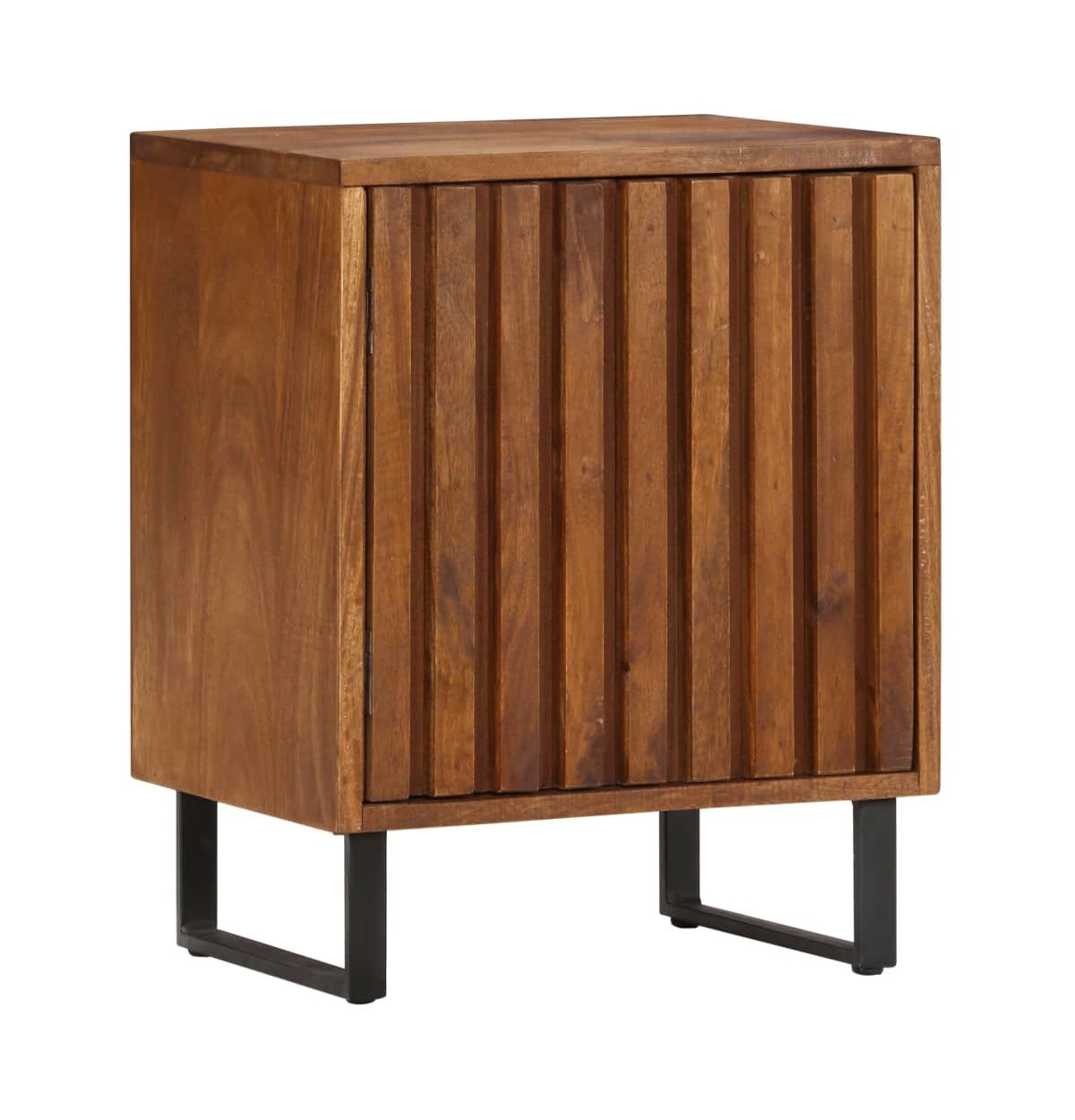 Click here for Bedside Cabinet 15.7x11.8x19.7 Solid Mango Wood -... prices