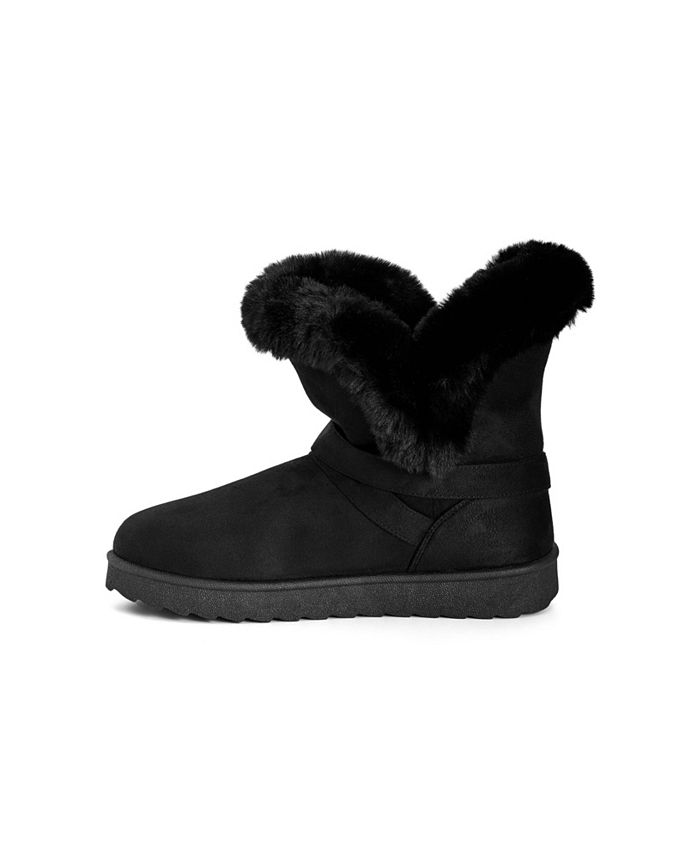 AVENUE Womens WIDE FIT Pippa Hug Boot - Macy's
