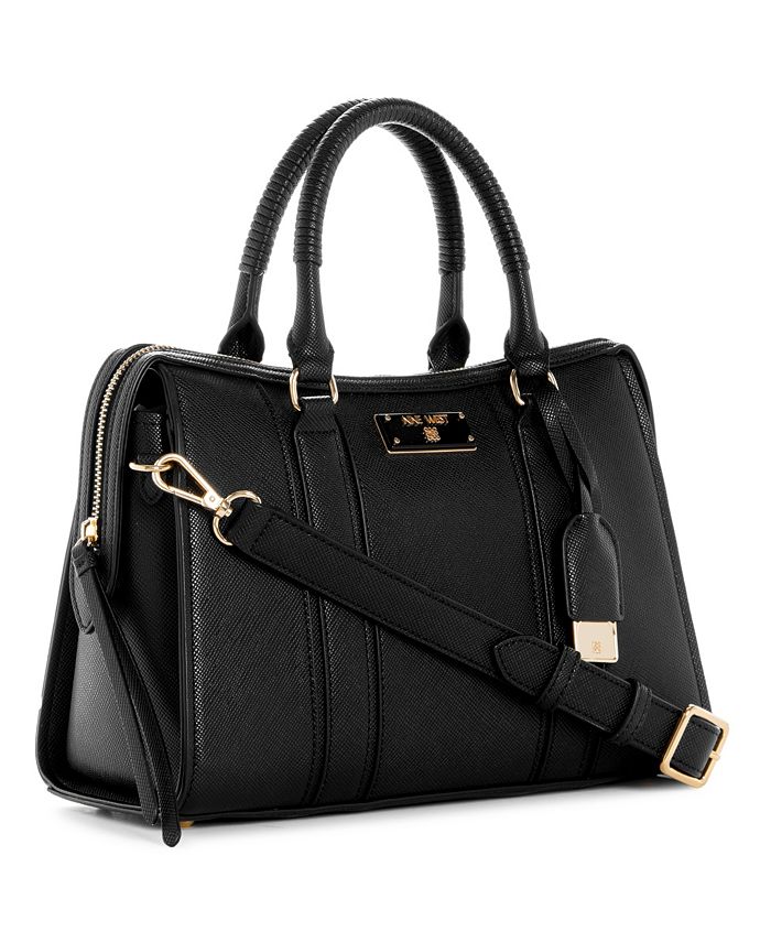 Nine West Brodie Box Satchel Bag - Macy's