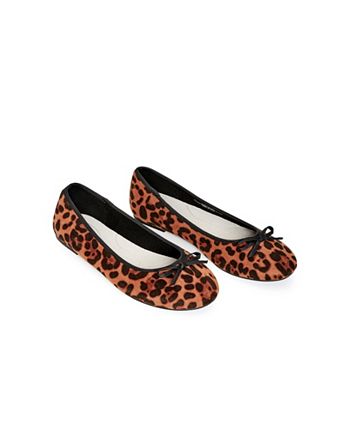 AVENUE Women's WIDE FIT Ballet Flat - leopard - Macy's