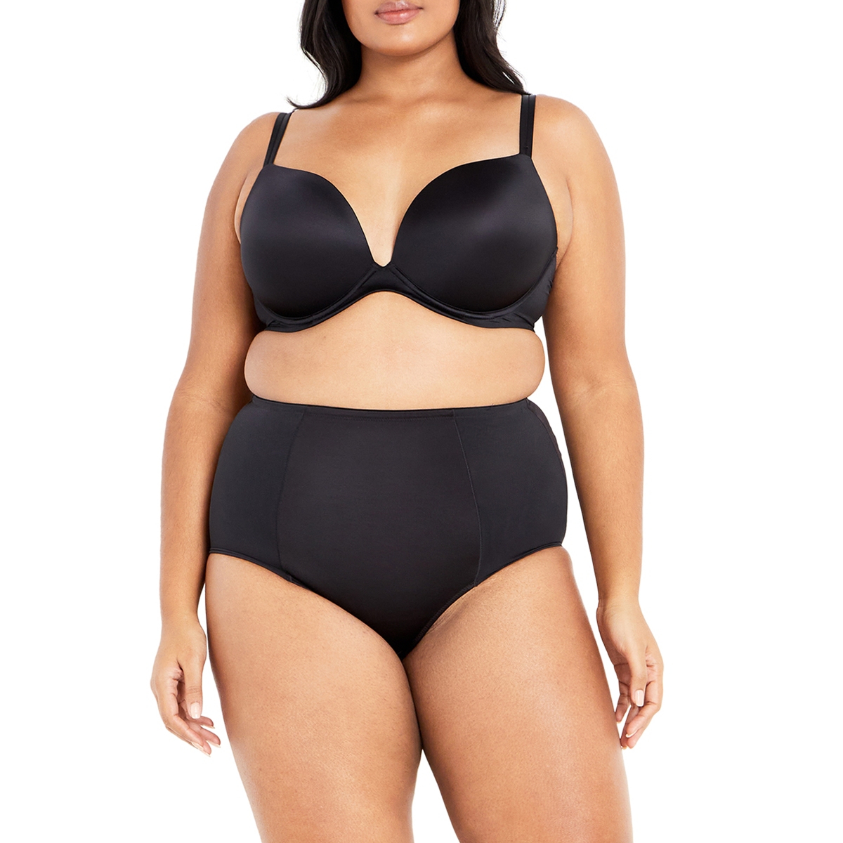 Click here for City Chic Plus Size Adore Push Up Bra - black - Bl... prices