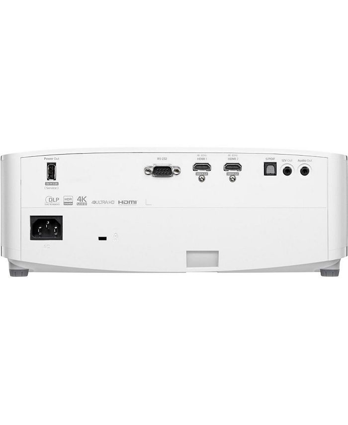 Optoma Technology 3600-Lumen UHD 4K DLP Projector - White - Macy's
