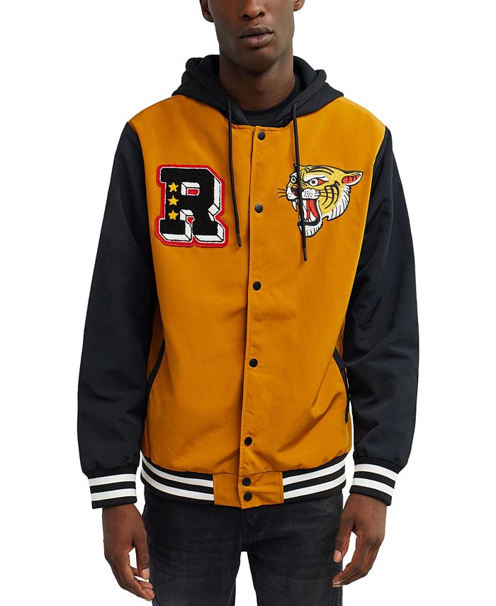 Reason Men's Tigers Varsity Hooded Jacket - Macy's