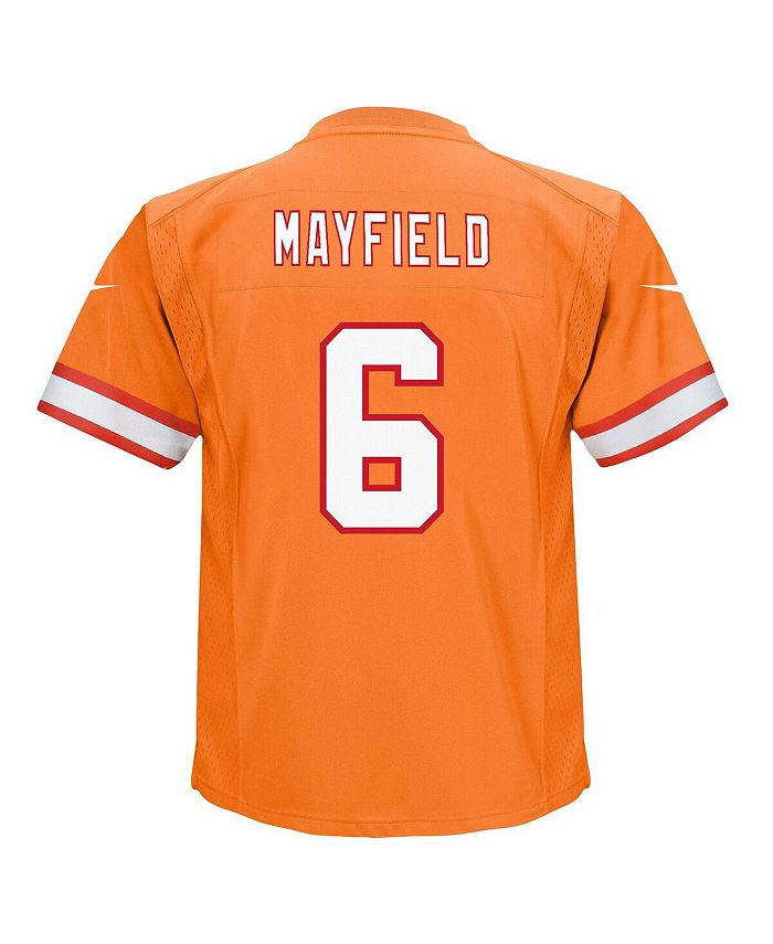 Nike Preschool Boys and Girls Baker Mayfield Orange Tampa Bay ...