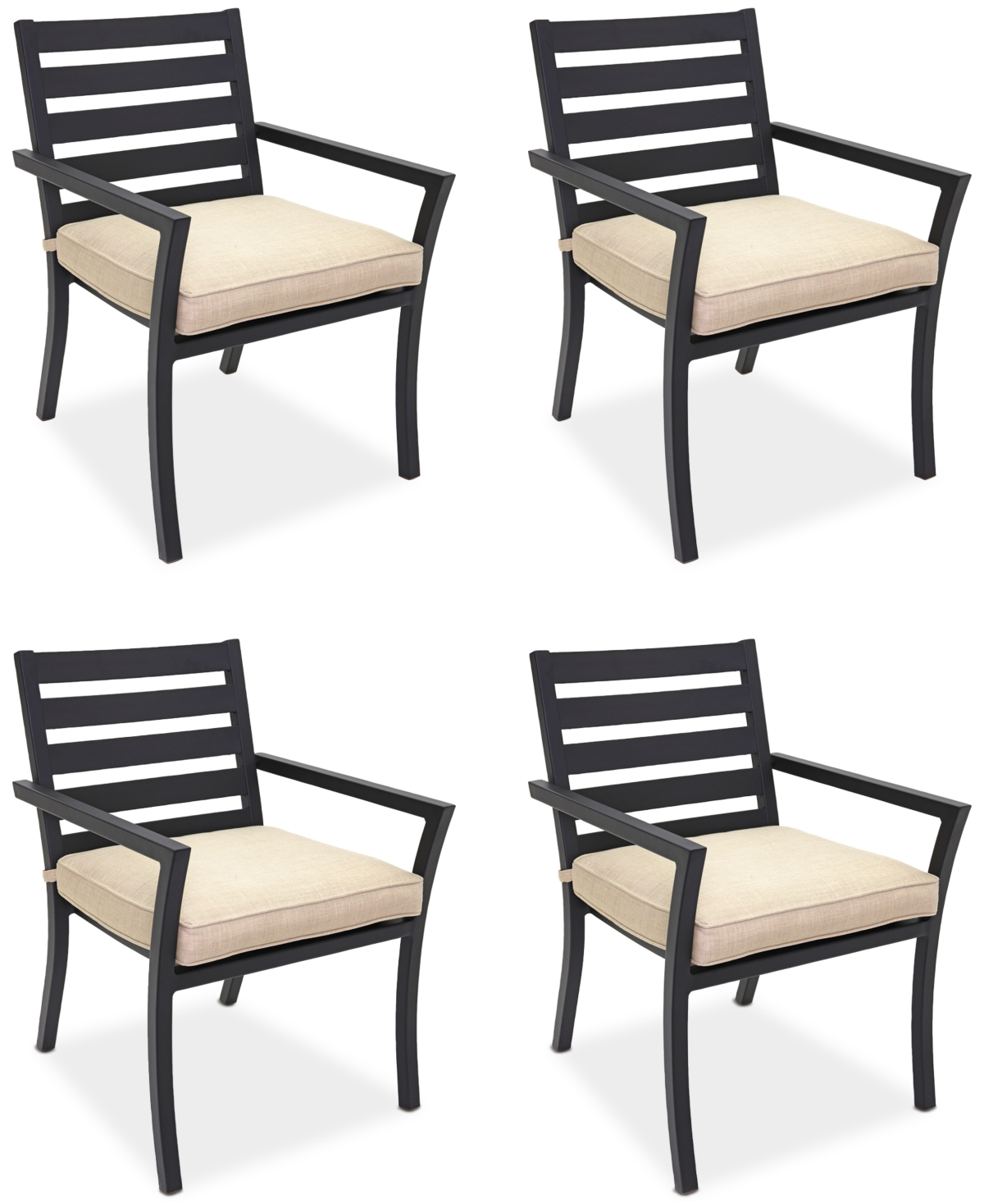 Click here for Astaire Outdoor 4-pc Dining Chair Bundle Set  Crea... prices