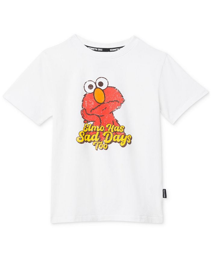 Kenneth Cole X Sesame Street Toddler and Little Kids Kids Elmo T-Shirt ...