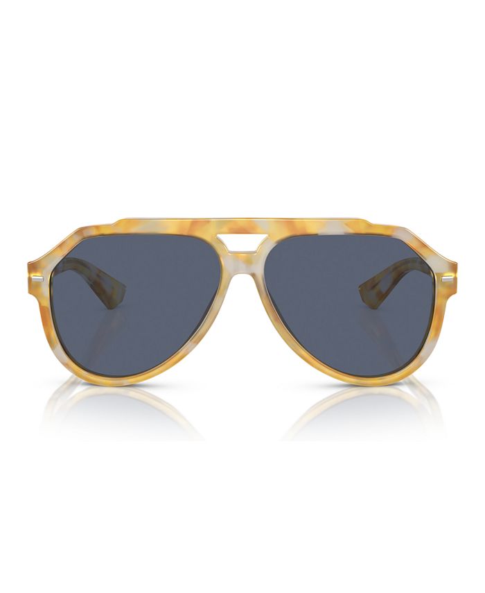 Dolce&Gabbana Men's Polarized Sunglasses, DG4452 - Macy's