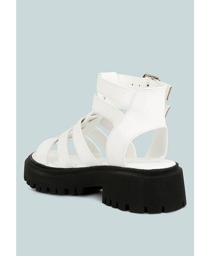 London Rag Women's Dewey Chunky Gladiator Sandals - Macy's