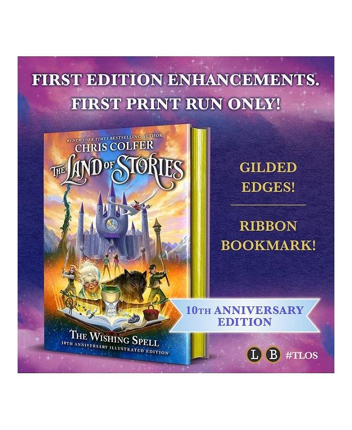 Barnes & Noble The Land of Stories- The Wishing Spell- 10th Anniversary ...