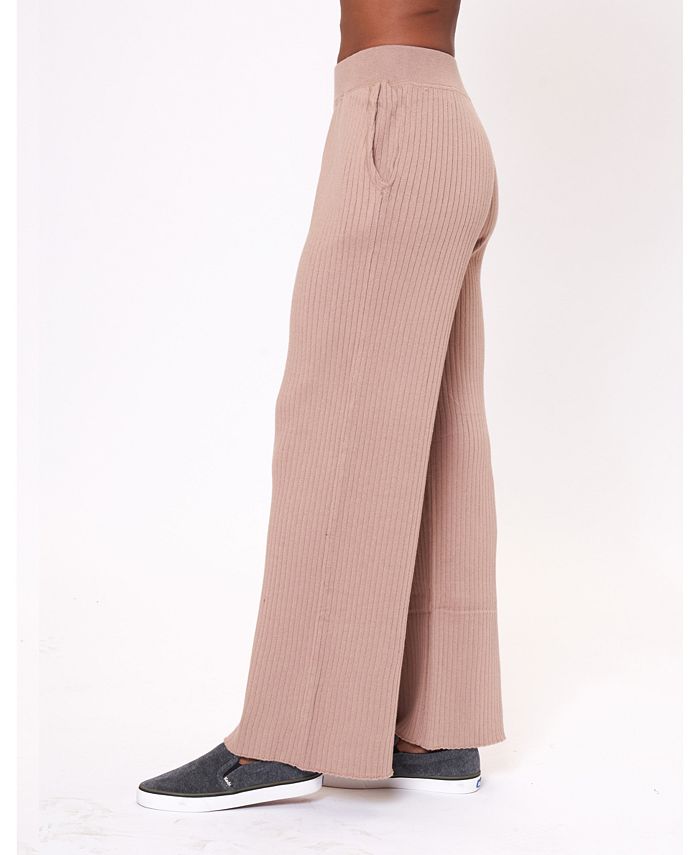 Leimere Women's Knit Rosewood Ribbed Pant - Macy's