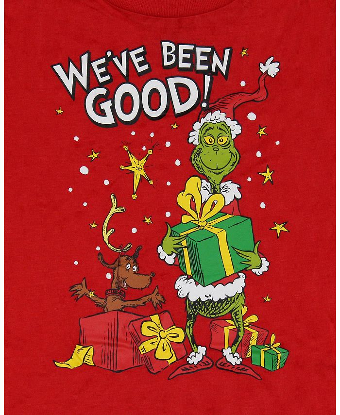 Dr. Seuss The Grinch We've Been Good Unisex Toddler 2 Piece Lounge ...