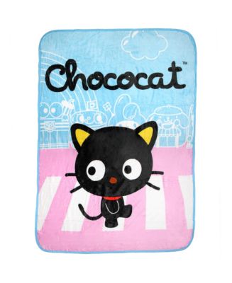 Hello Kitty And Friends Chococat Character Soft Fleece Plush Throw ...