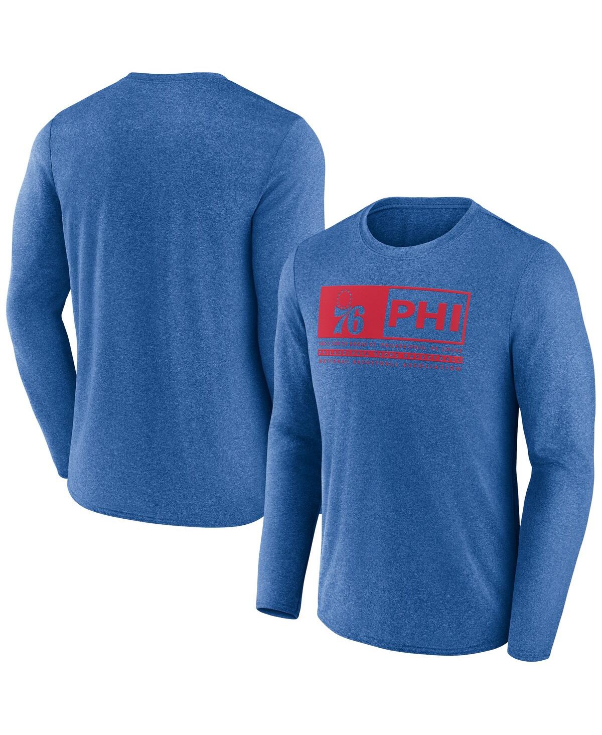 Click here for Mens Fanatics Heather Royal Philadelphia 76ers Thr... prices
