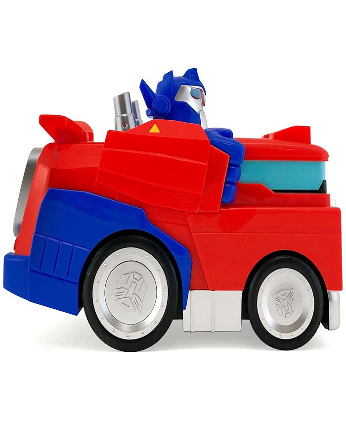 Transfomers Rescue Bots Academy Optimus Prime RC Car - Macy's