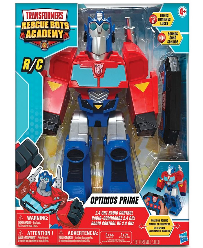 Transfomers Rescue Bots Optimus Prime RC Robot - Macy's
