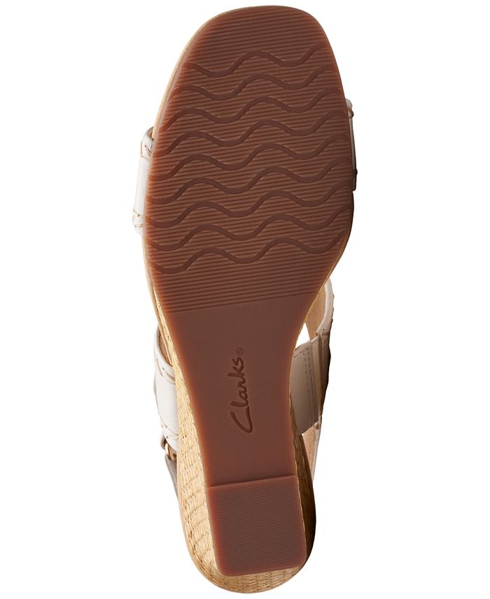 Clarks Kyarra Rose Espadrille Wedge Heel Sandals - Macy's