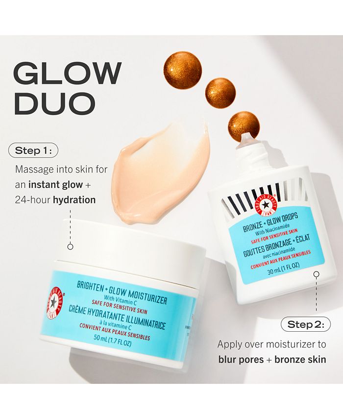 First Aid Beauty Bronze + Glow Drops With Niacinamide, 1 oz. - Macy's