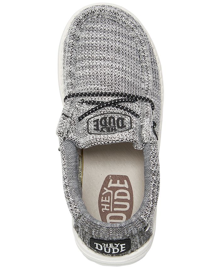 Hey Dude Toddler Kids Wally Stretch Casual Sneakers from Finish Line ...