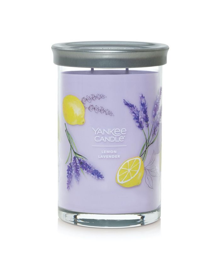 Yankee Candle Lemon Lavender Signature Large Tumbler Candle, 20 oz - Macy's