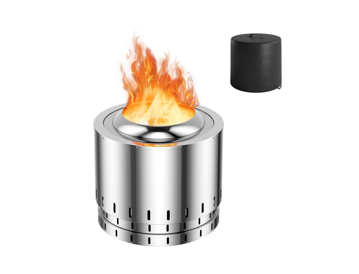 Click here for Smokeless Stainless Steel Fire Pit with Ash Pan fo... prices