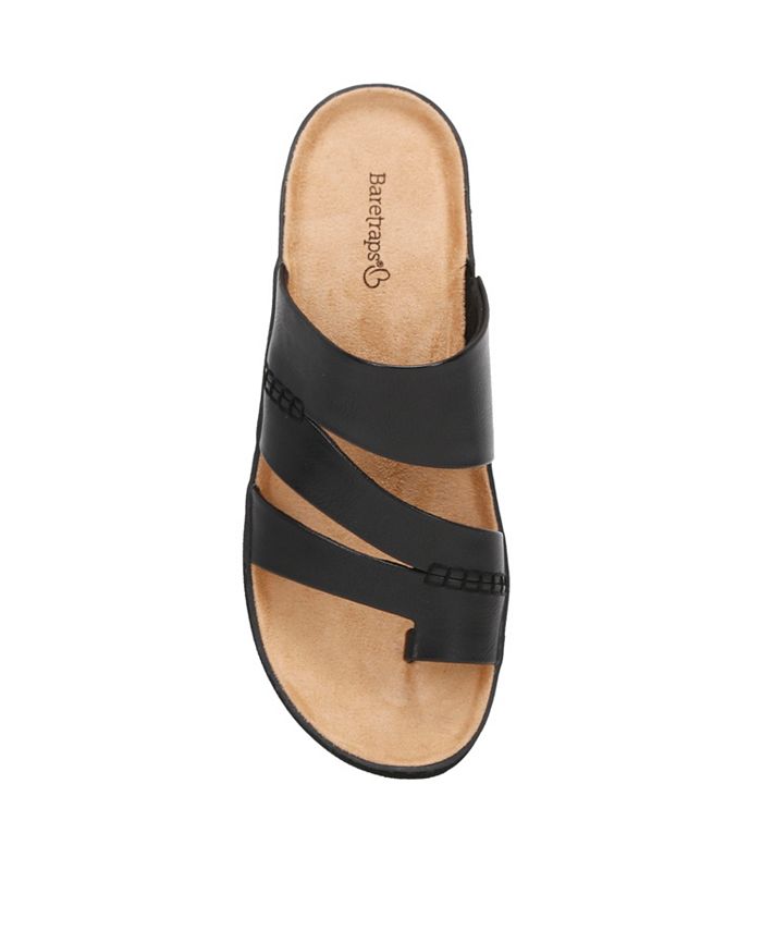 Baretraps Women's Fresha Toe Loop Wedge Sandals - Macy's