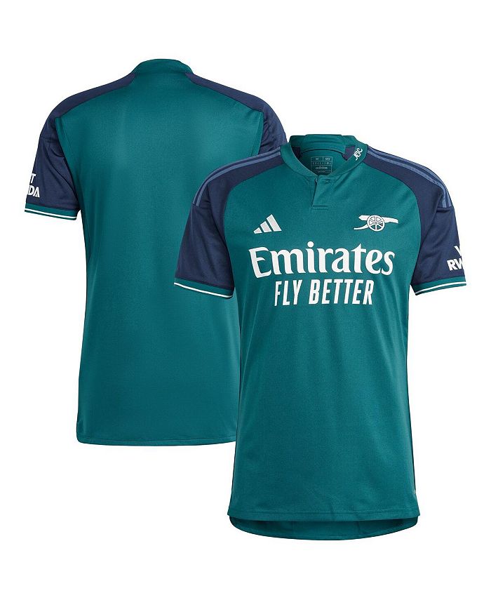 adidas Men's Green Arsenal 2023/24 Third Replica Jersey - Macy's
