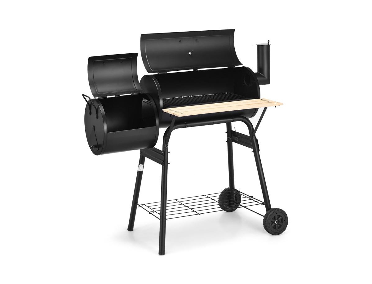 Click here for Outdoor Bbq Grill Barbecue Pit Patio Cooker - Blac... prices