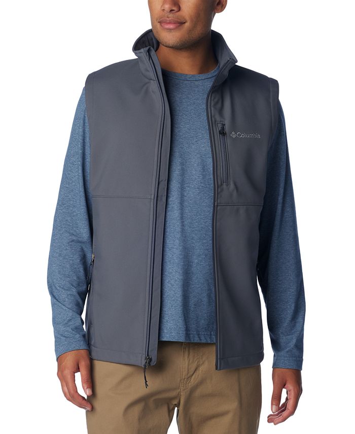 Columbia Men's Ascender Full-Zip Soft Shell Vest - Macy's